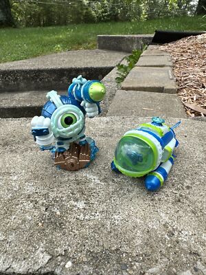 🐸 Dive Clops & Dive Bomber - Skylanders Superchargers Character ...