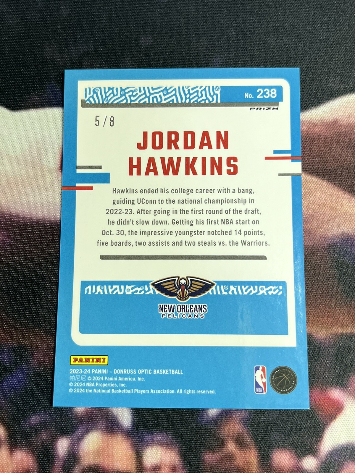 2023-24 Panini Donruss Optic - Rated Rookie Lucky Envelopes Prizm #238 ...