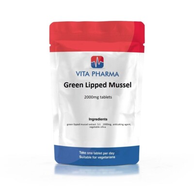 Green Lipped Mussel 2000mg tablets VITAPHARMA | eBay UK