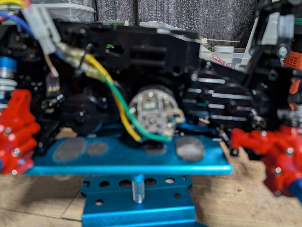 TAMIYA Dyna Head 4WS Custom Chassis Model GF-01 Unused | eBay