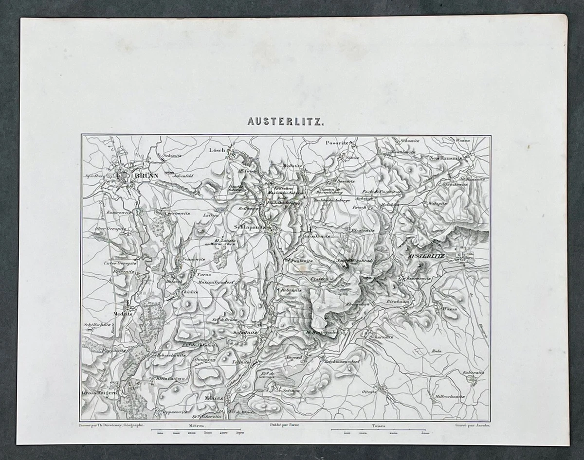 Austerlitz Europe Map
