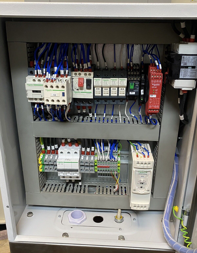 Electrical Control Panel with Disconnect, Counter/Timer, Power Supply ...