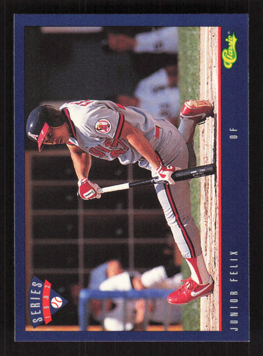 1993 Classic Game #T30 Junior Felix California Angels | eBay