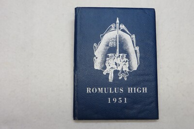 1951 ROMULUS HIGH SCHOOL YEARBOOK ROMULUS MI MICHIGAN | eBay