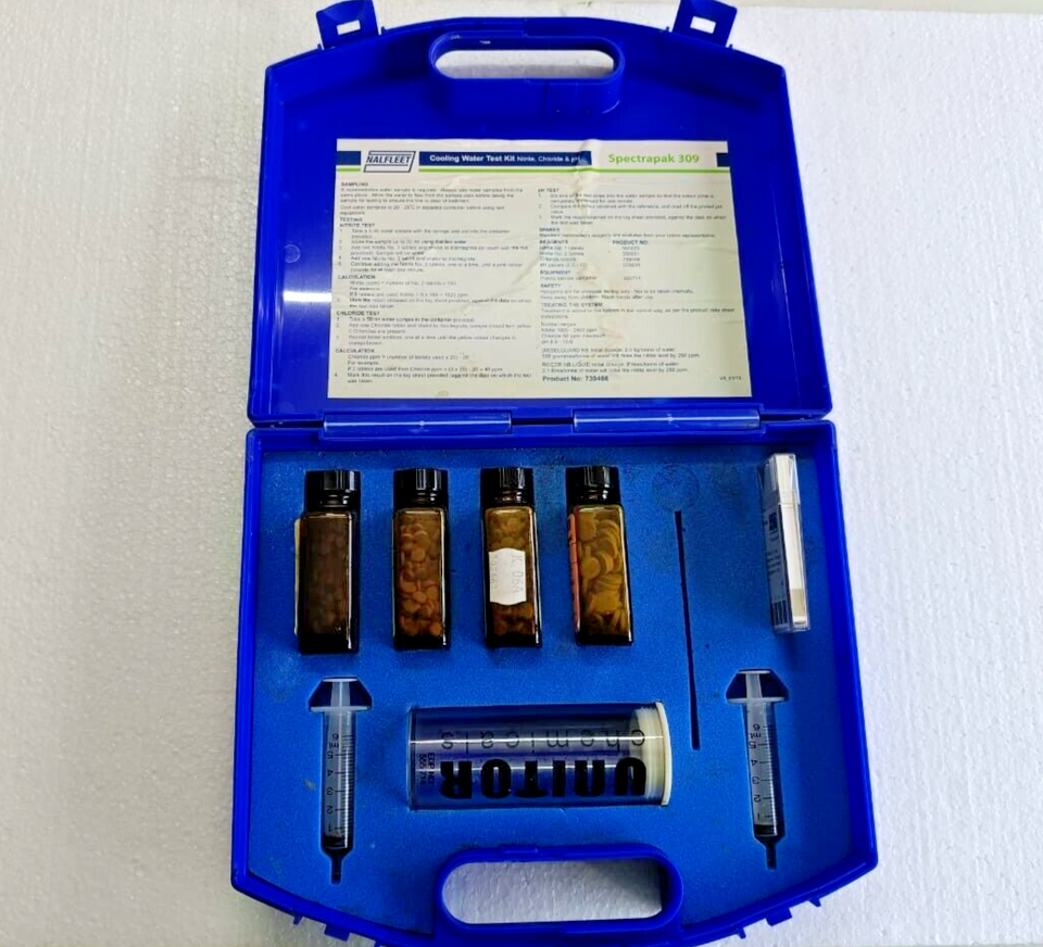 Nalfleet Spectrapak 309 739466 Cooling Water Test Kit | eBay
