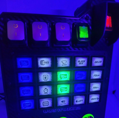 SIMUBOX M4 GT3 Button Box Sim Racing, FANATEC,SIMUCUBE COMPATIBLE,PC ...