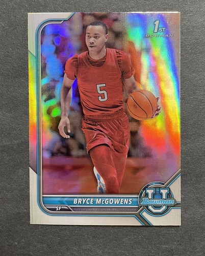 2022 Bowman U Basketball Chrome Base Refractor #74 Bryce McGowens | eBay