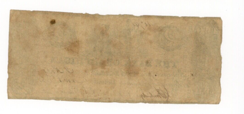 1833. $2. Detroit, Bank of Michigan. 1817-1842 | eBay UK