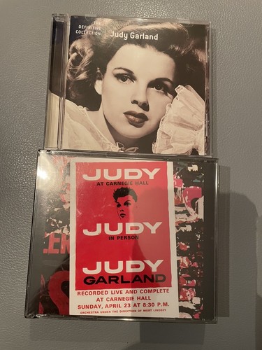 Lot of 2 Judy Garland cds - Carnegie Hall / The Definitive Collection ...