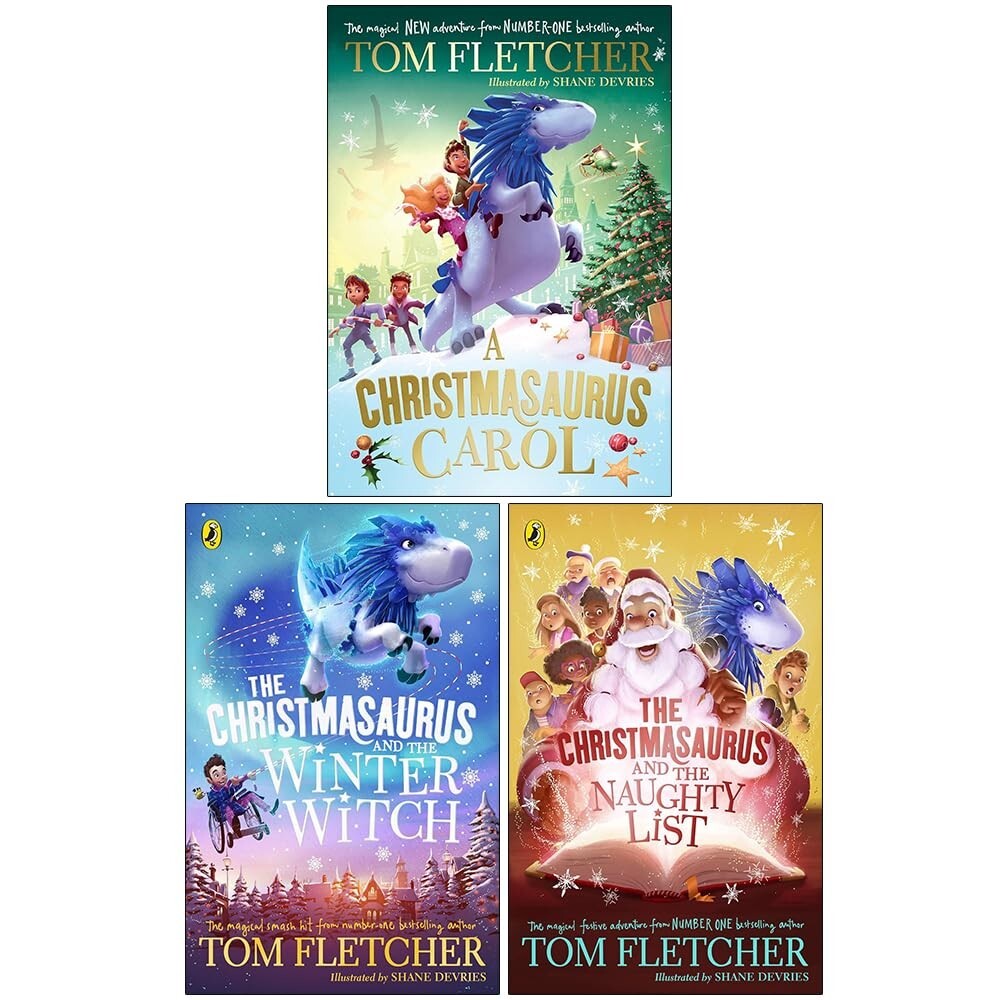 Tom Fletcher Christmasaurus Collection 3 Books Set A Christmasaurus ...