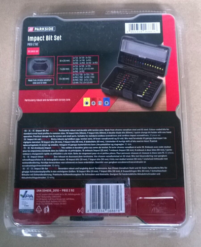 Parkside Impact Bit Set (PBSI 2 B2) | eBay UK