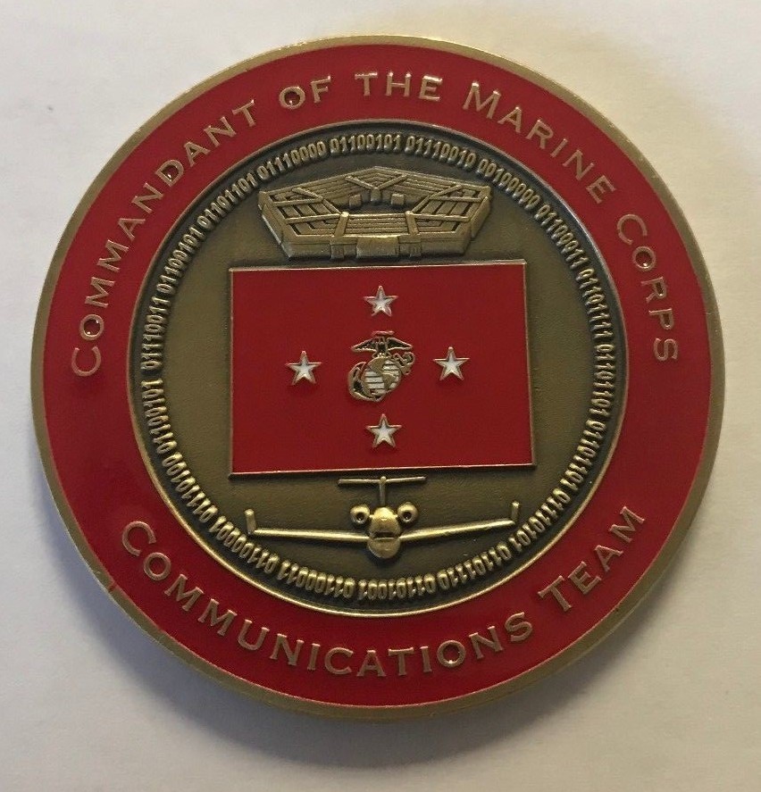 USMC US Marine Corps Commandant of The Marine Corps Communications Team ...