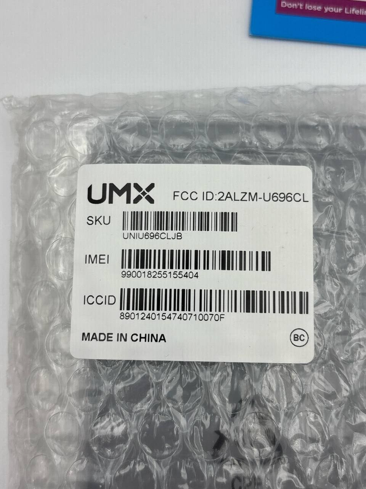 UMX U696CL Android Smartphone 16GB 8MP 5.45″ Display 5MP 3G GSM Basic ...