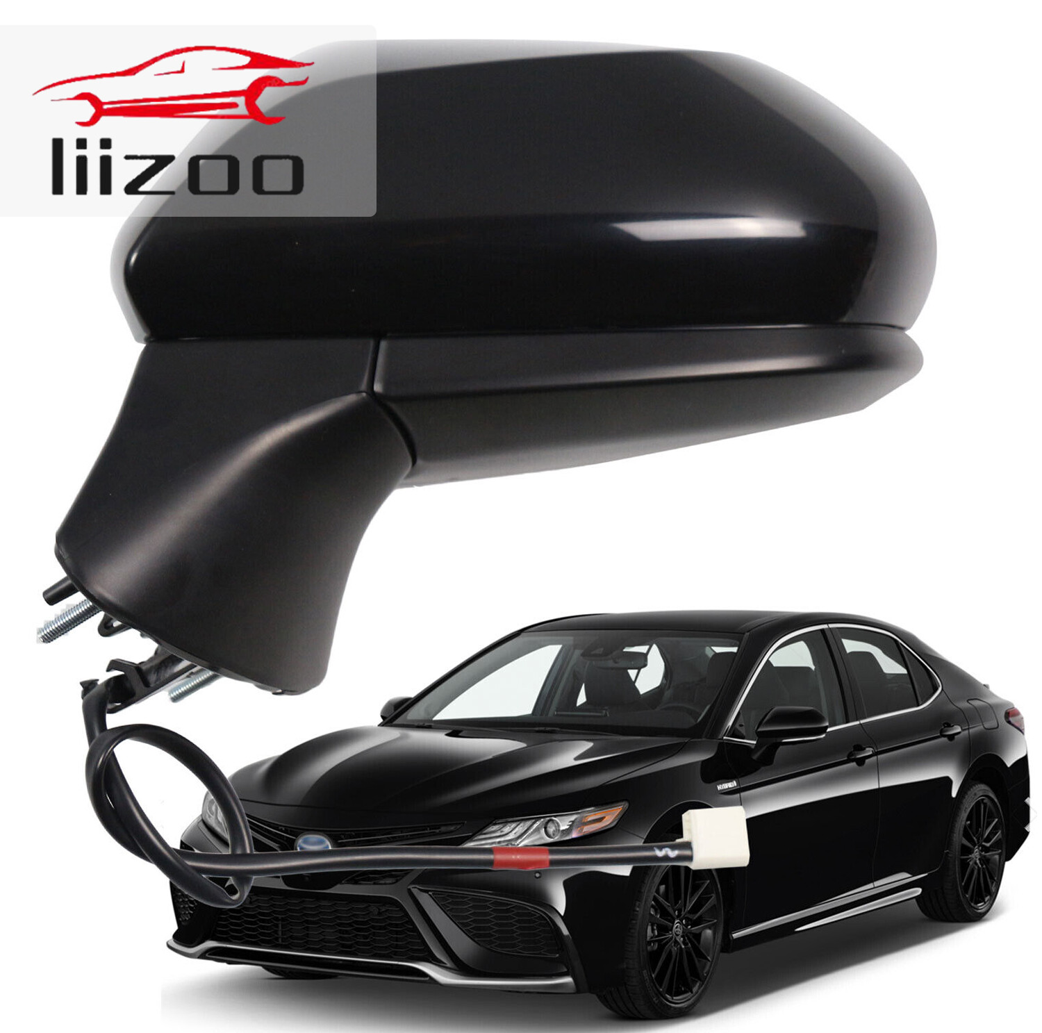Side Mirror for 2018-2024 Toyota Camry Power Adjustable Mirror Left ...