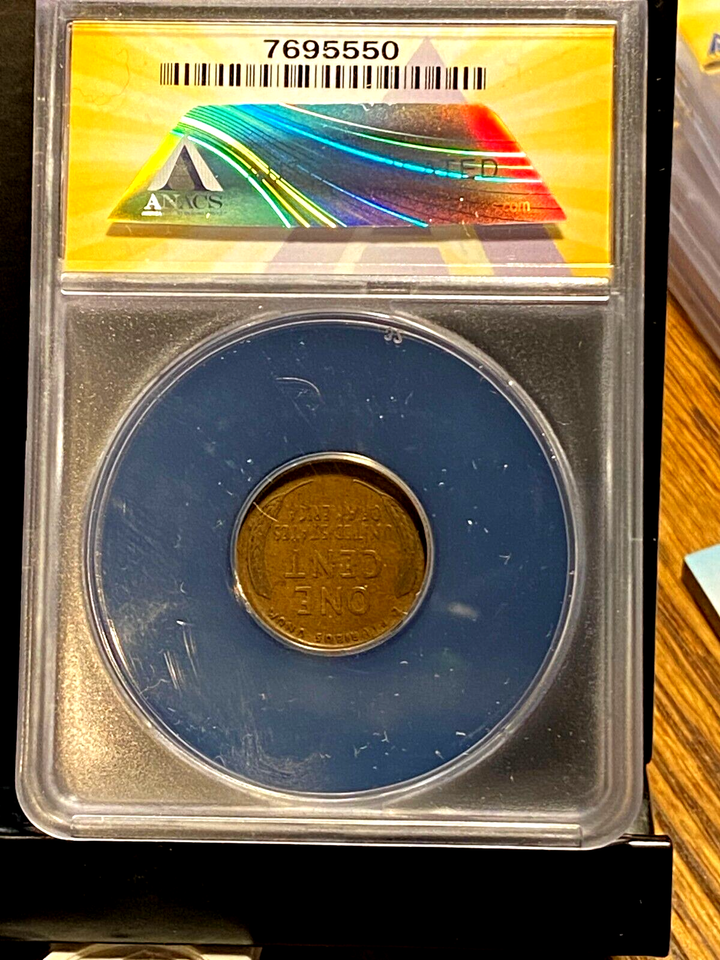 #A9660a ANACS Lincoln 1909 S /Horizontal S FS-1502 Rare Variety | eBay