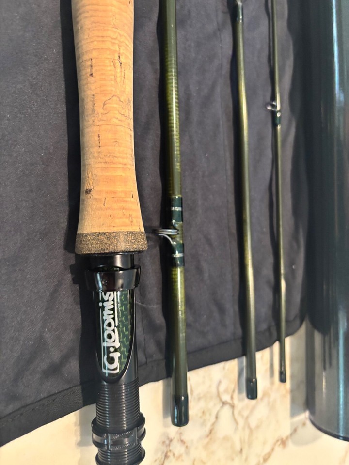 **PRISTINE ** G LOOMIS NRX LP Green Blank 5wt. 9’ft fly rod ** MINT ...