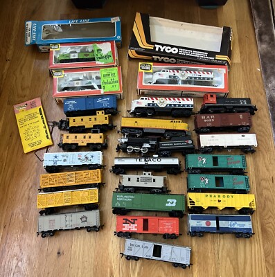 Vintage Toy Train Lot Tyco Life Like & More Collectable Model Trains | eBay