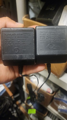 2 Harman Kardon AC Adapter A481511OT HK-01T Output 15VAC 1100mA Power ...