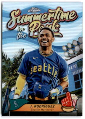 2024 Topps Chrome Summertime in the Park Refractor #SITP-7 JULIO ...