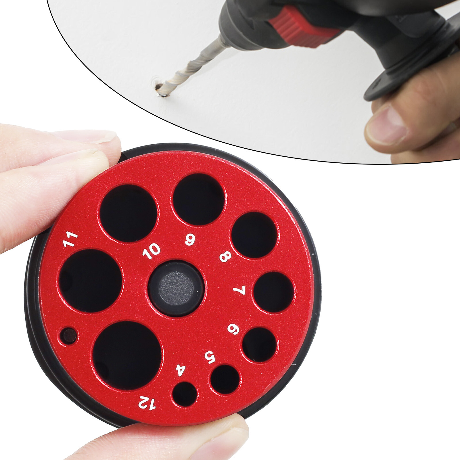 Electric Drill Dust Collector Drywall Dust Collector 9 Hole Hollow ...