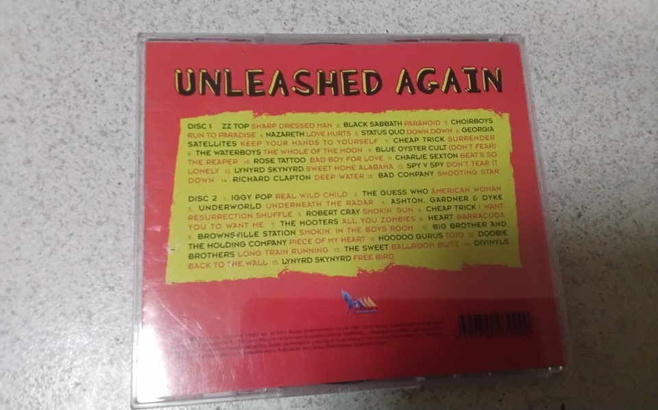 Triple M Unleashed Again Double CD Black Sabbath, Iggy Pop , Choirboys ...