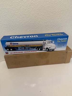 Chevron 1998 Limited Edition Diecast Tanker Truck Toy 15" Lights Sounds ...