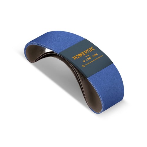 4 x 36 Inch Zirconia Sanding Belts, 60 Grit Belt Sander Sanding Belt ...