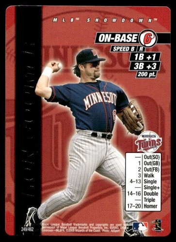 2000 MLB Showdown Ron Coomer #249 Minnesota Twins | eBay