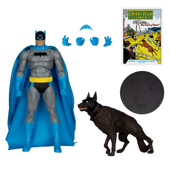 Batman - Batman & Ace the Bat-Hound (Silver Age) DC Multiverse 7" Scale ...