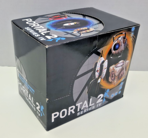 EMPTY Portal 2 Sentry Turret Series 4 Booster Pack Display Box Stand ...