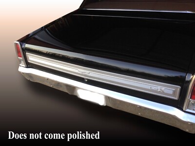 1967 Nova SS trunk Emblem LS-X (Also fits 1966) Molding Trim Panel Deck ...