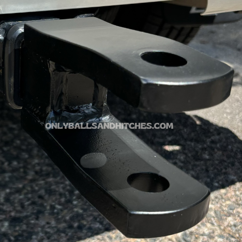 Clevis Hitch, CUSHIONED, 2" x 2" Sq Tube, MADE IN USA, 1" Hole, Rated ...