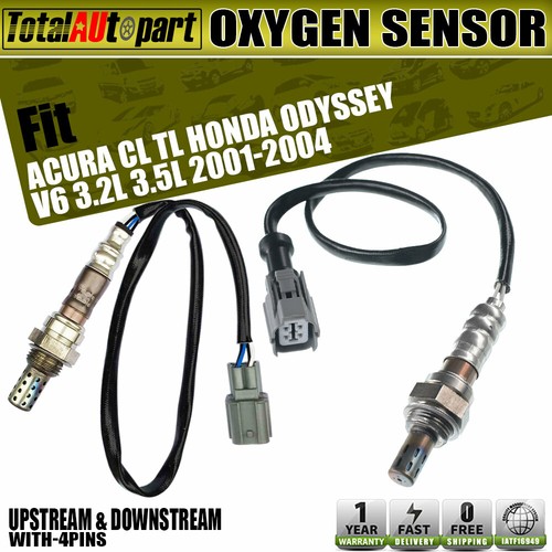 2x O2 Oxygen Sensors for Honda Odyssey 2002-2004 V6 3.5L Upstream ...