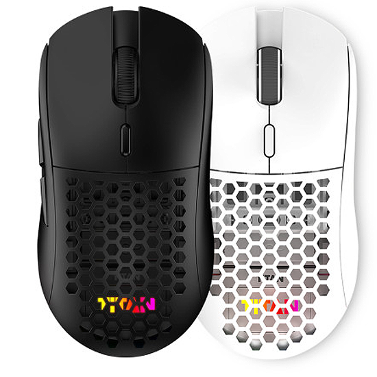 Xenix Creative TITAN GV AIR Perforated Wireless Gaming Mouse Black ...