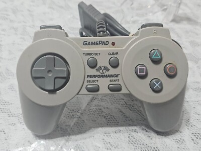 PlayStation 1 PS1 Controller Performance Wired Controller Gamepad 3rd ...