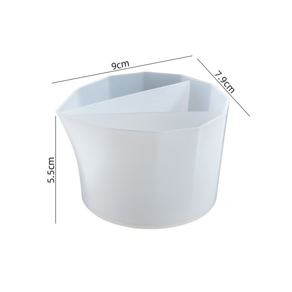Professional Grade Silicone Split Cups for Resin Mixing 5 Channels ...