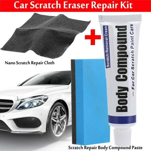 Nano Magic Car Scratch Remover+Nano Spray Cloth Scratch Eraser Surface ...