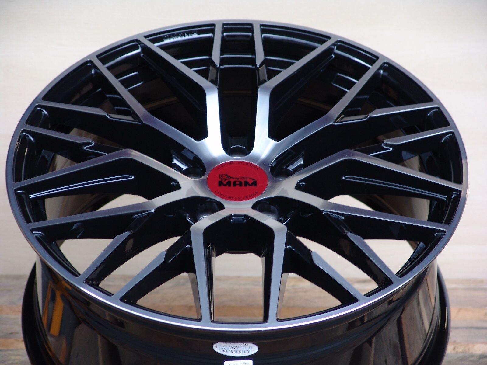 19 Zoll MAM RS4 5x112 ET45 VW E-Golf Golf Elektro VII V AU 1K 1KM Front ...