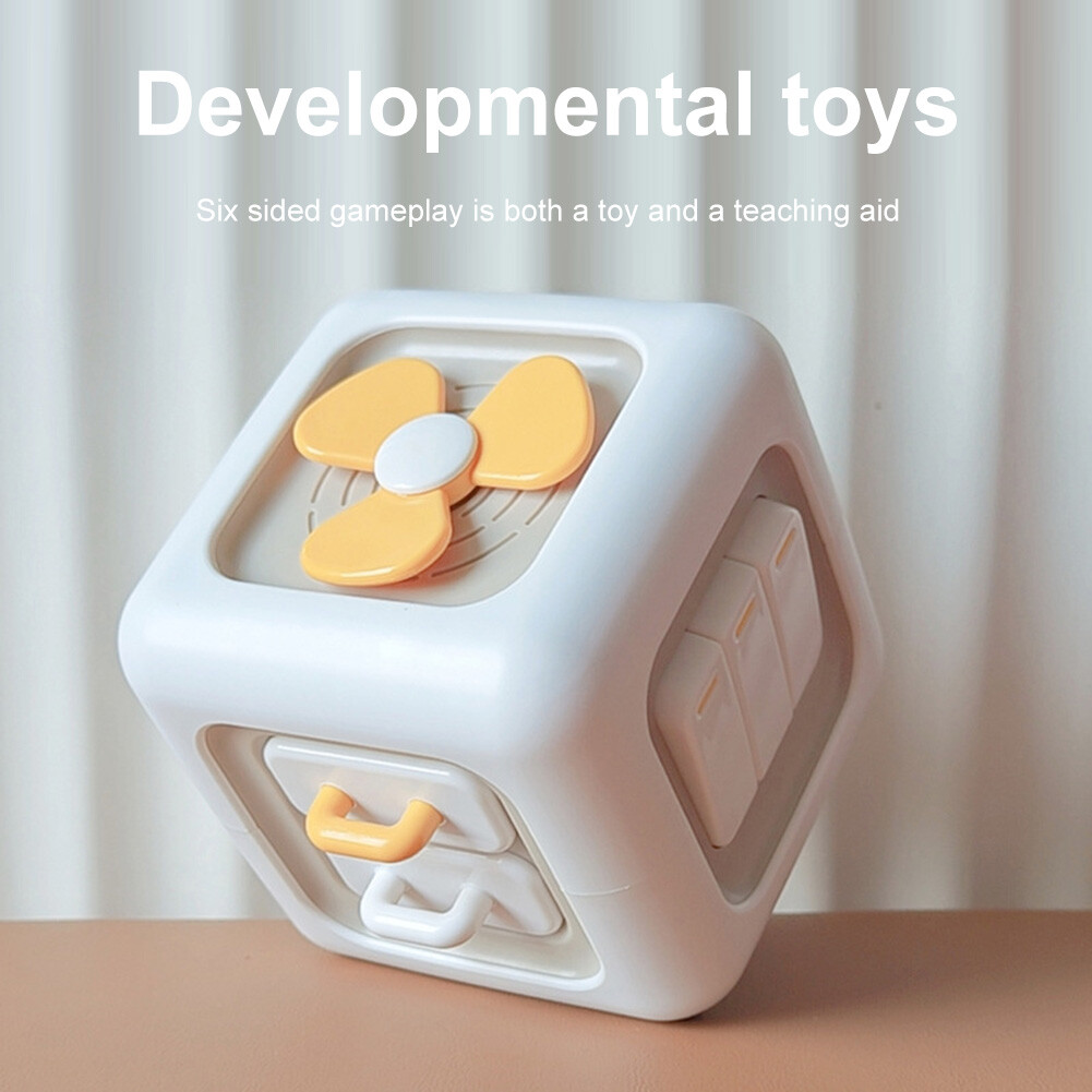 6 in 1 Busy Cube Montessori Toys Autism Sensory Toy Best Gift for Kids ...
