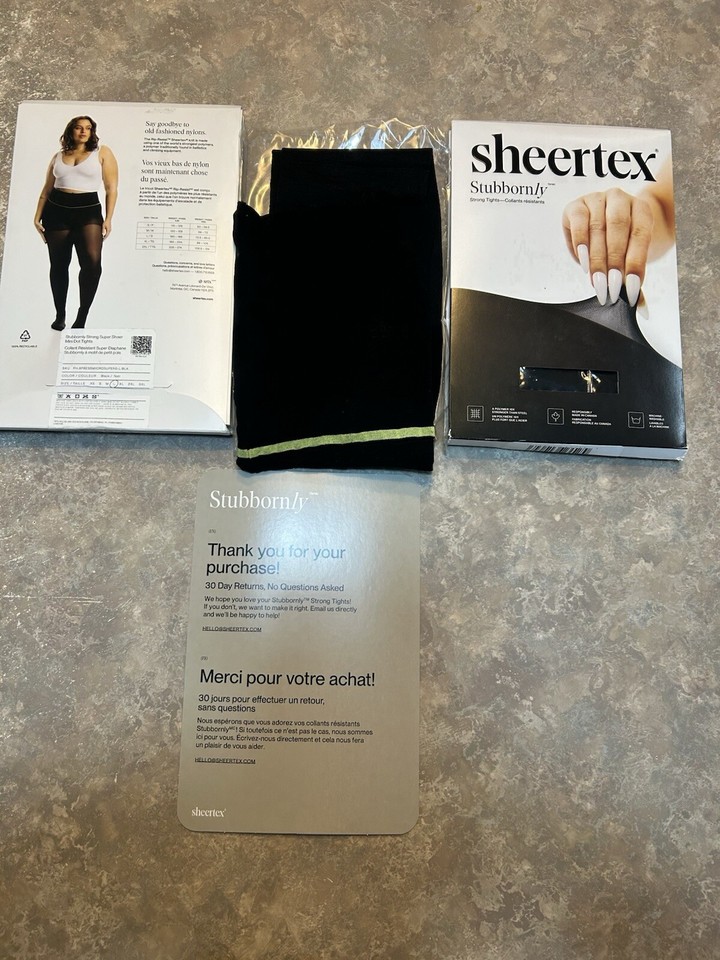 TWO PAIR Stubbornly Strong Mini-Dot Super Sheer Rip-Resist Tights ...