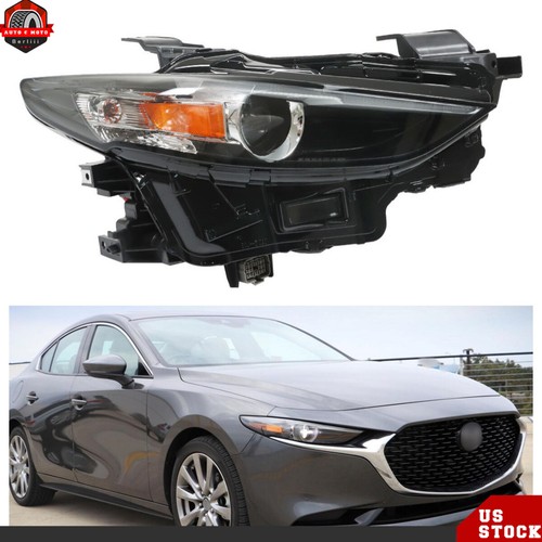 For 2019 2020 2021 Mazda 3 Full LED Headlight W/O AFS Passenger Side RH ...