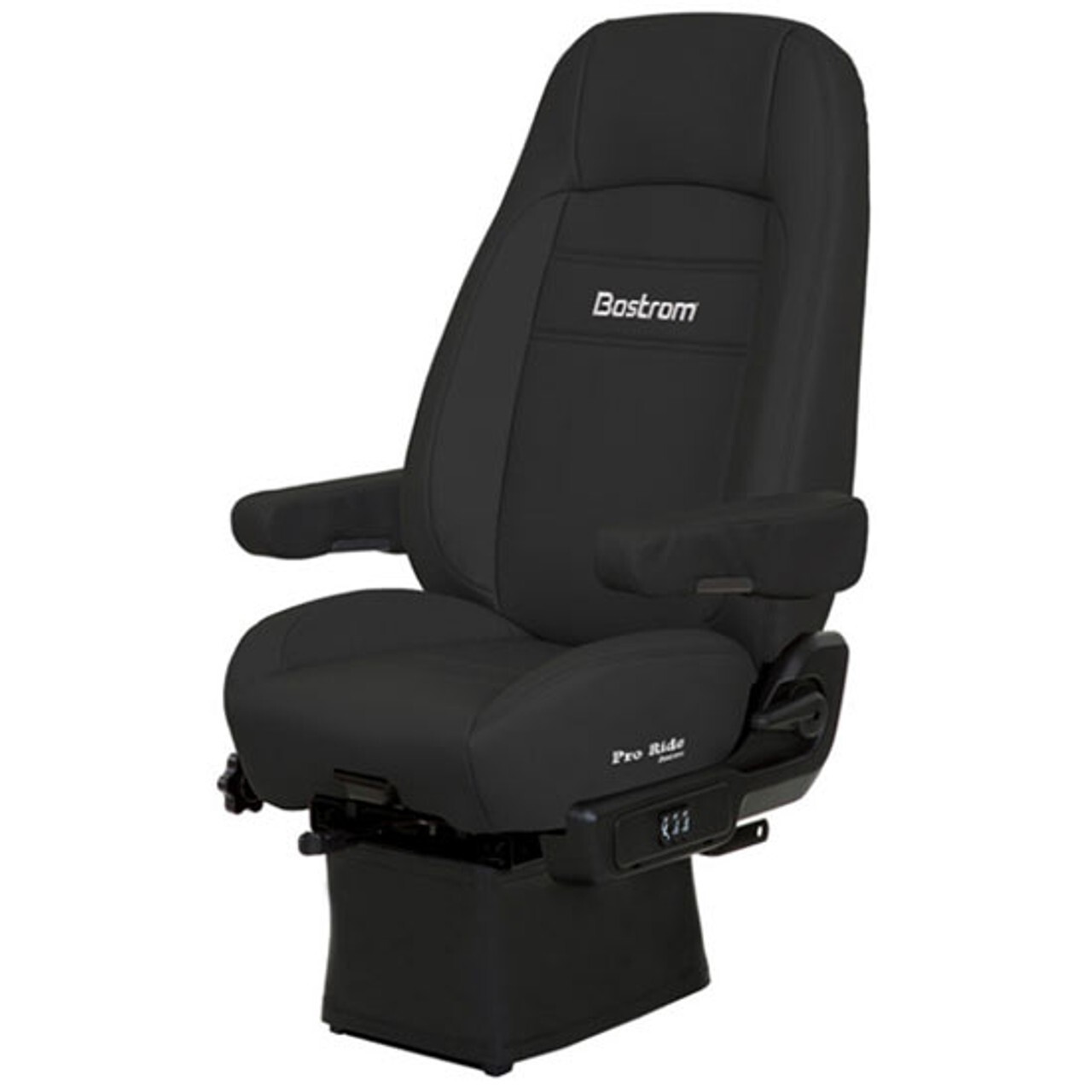 Bostrom Pro Ride Low Base High Back Seat With Armrests - Black ...