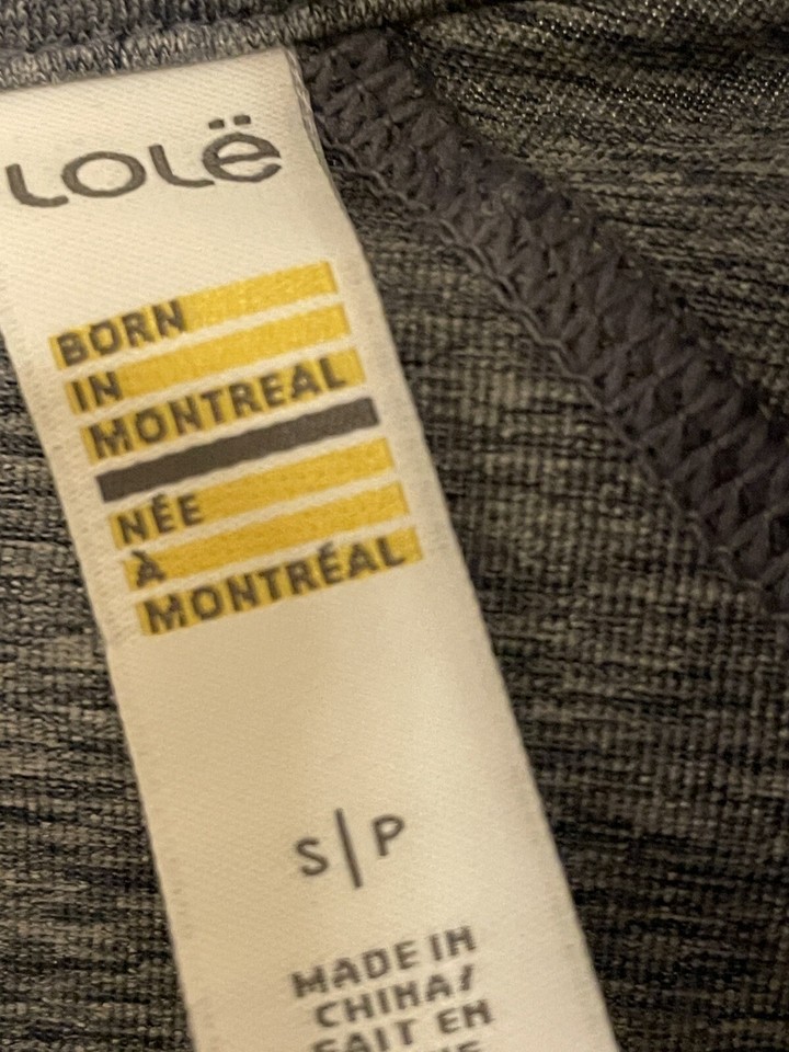 Lole Women's Essential Up Jacket Size S Heather Gray | eBay