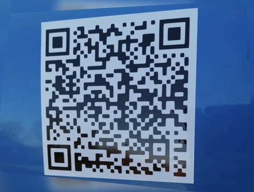 (€7,00/Stk) QR-Code Aufkleber AUTO LKW BUS STICKER Größe 8x8cm # | eBay