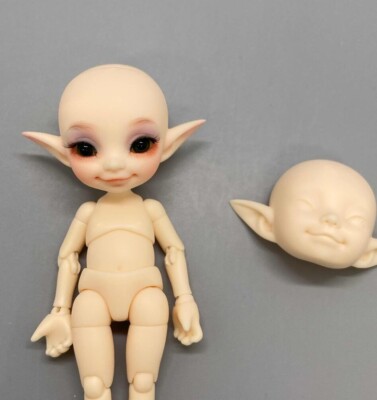 1/13 BJD Doll SD FL Realpuki Toki Normal Skin A -Free Face Make UP+Free ...