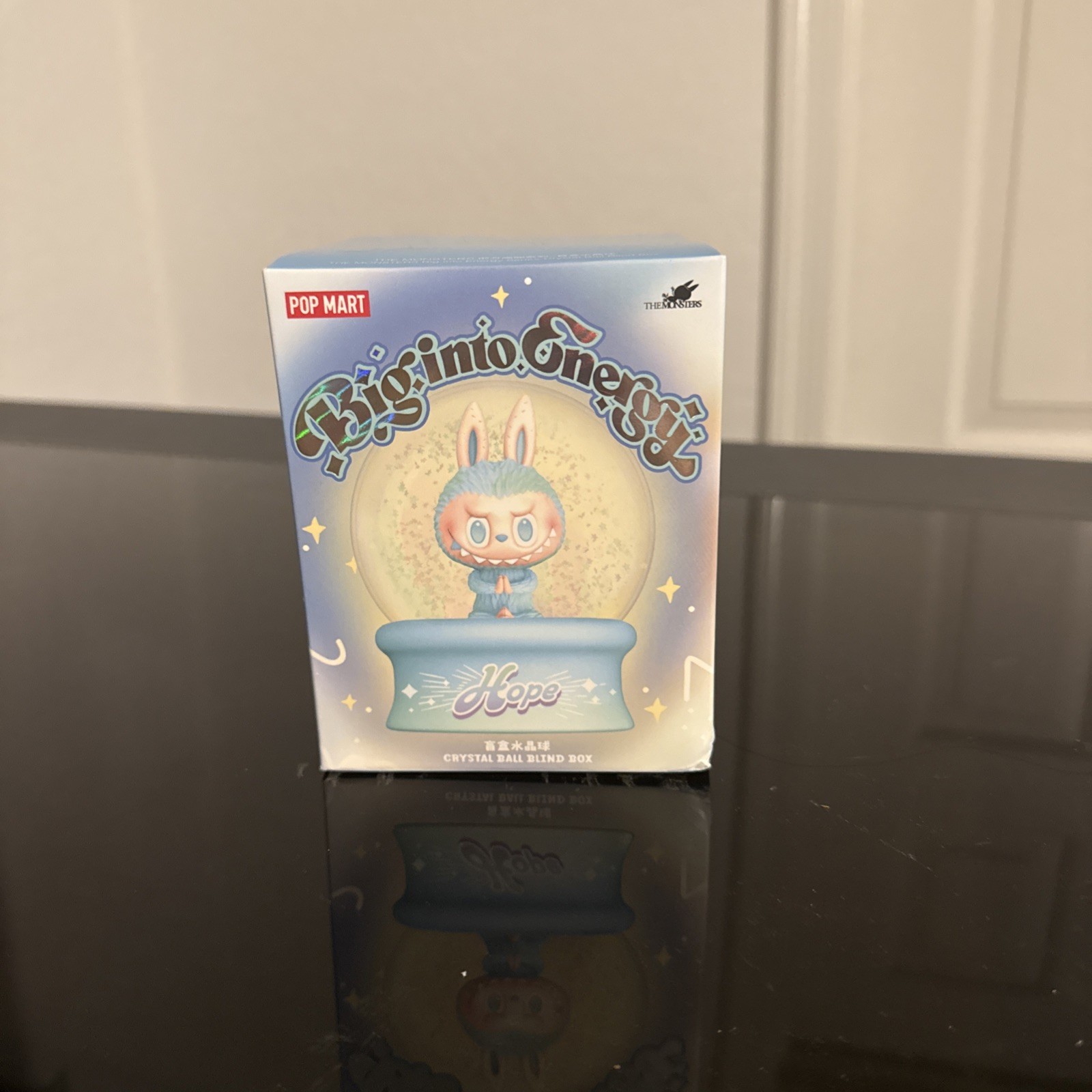 Popmart Big Into Energy Labubu Snow Globe Blind Box Figure HOPE | eBay