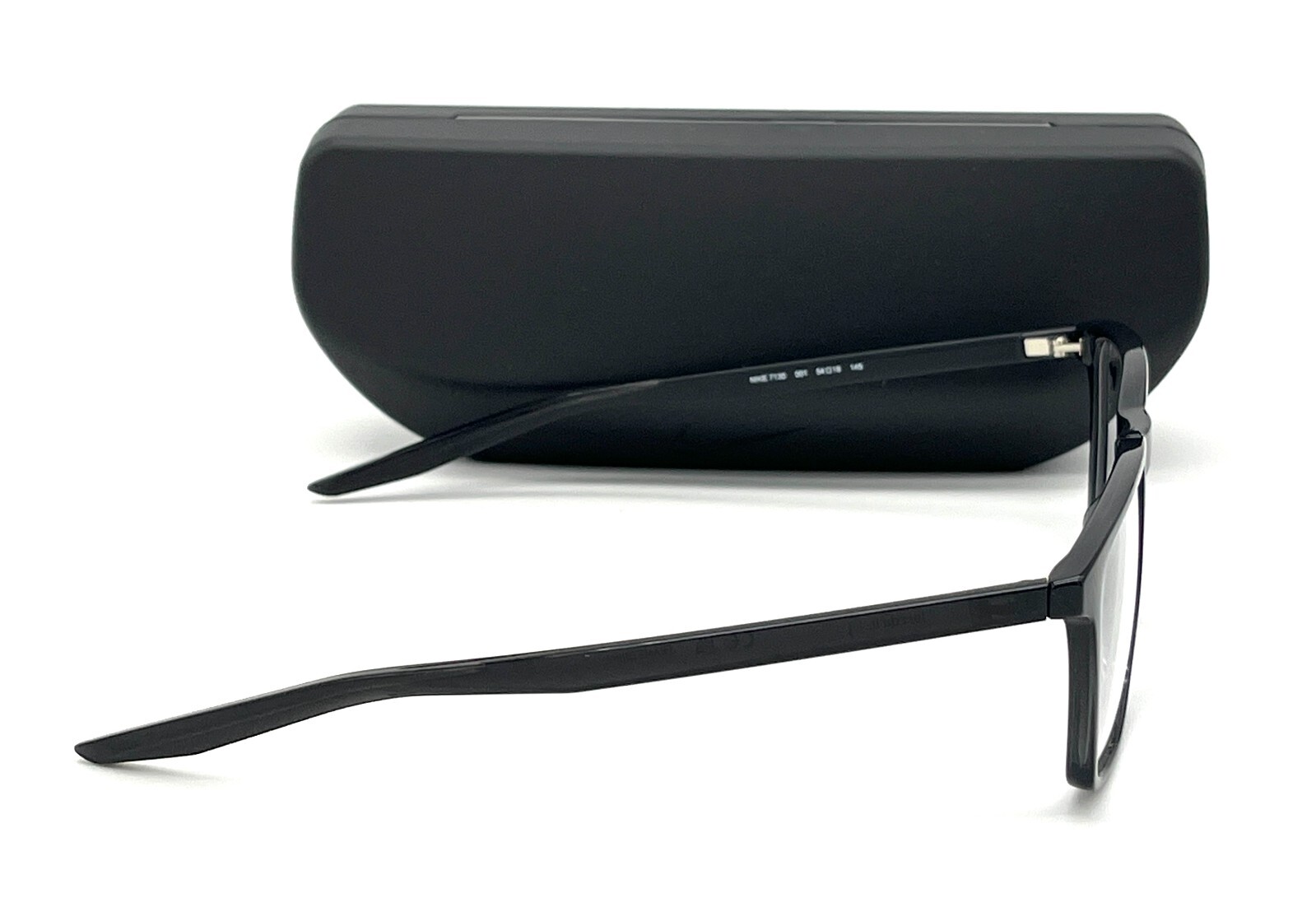 Nike Unisex Eyeglasses Clear Lens Black Plastic Square Shape Frame NIKE ...