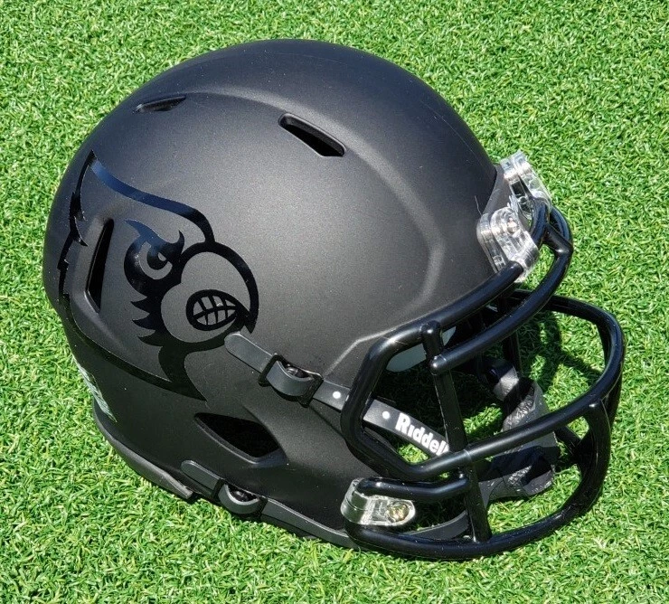Louisville Football Helmet New Black