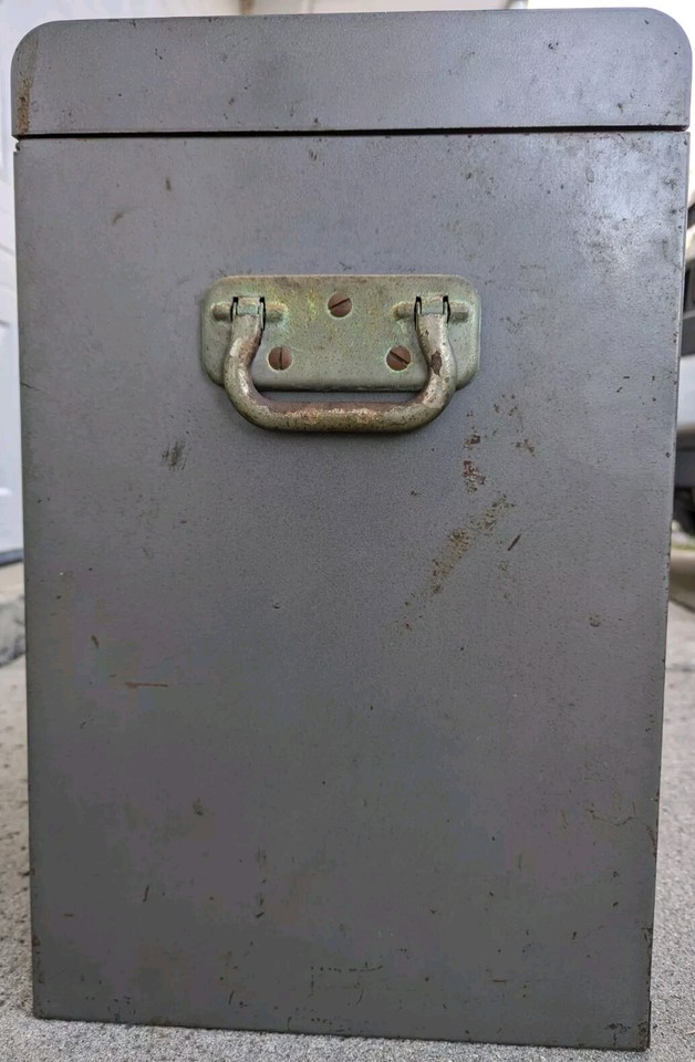 Vintage Craftsman Red & Gray 10-Drawer Tool Box 1960's - Made In USA ...