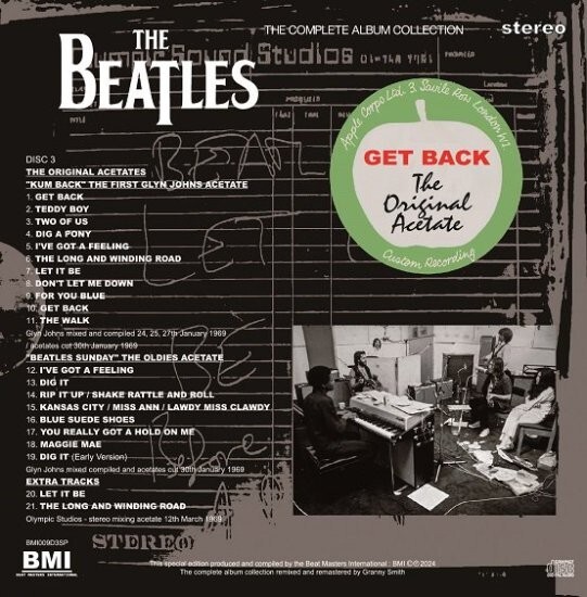 THE BEATLES / GET BACK : THE COMPLETE ALBUM COLLECTION (3CD) | eBay
